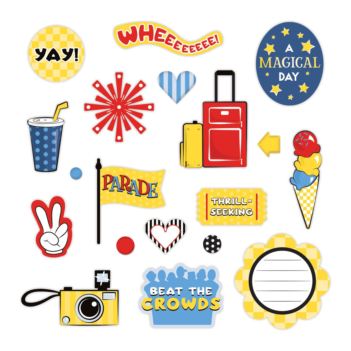 Adventure Parks Embellishments - Creative Memories