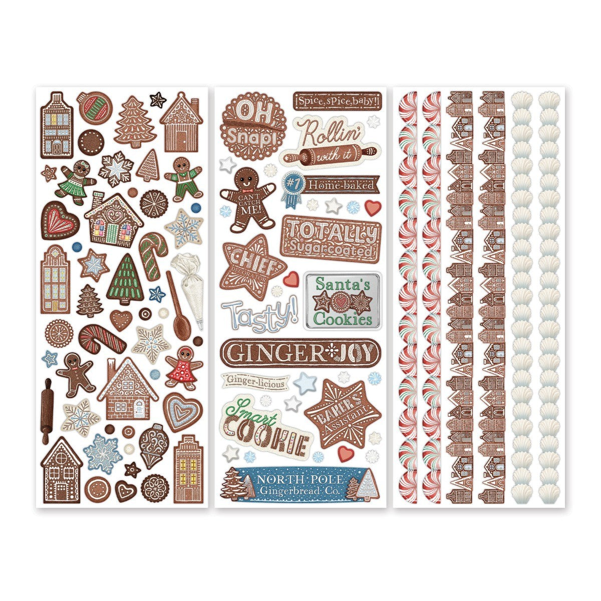Gingerbread Fun Stickers - Creative Memories